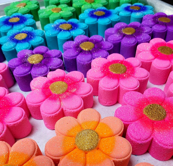 Flower Power Bath Bombs - Mini Gift Set – Bath Junkie Houston